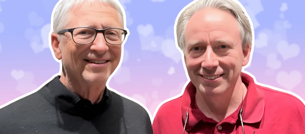Bill Gates e Linus Torvalds a cena per la prima volta insieme: un ...