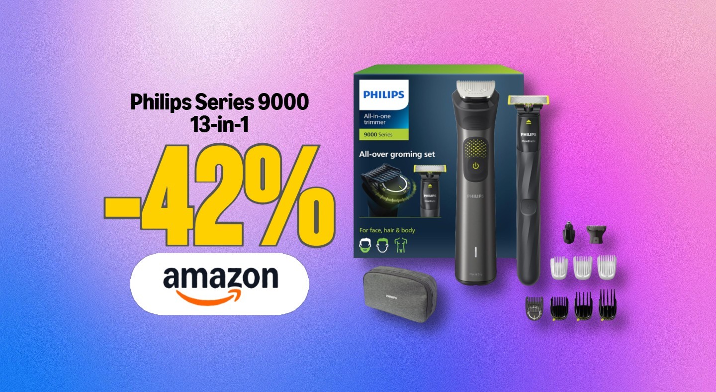 Philips Series 9000, il 13-in-1 per per la cura personale: lo sconto è ...