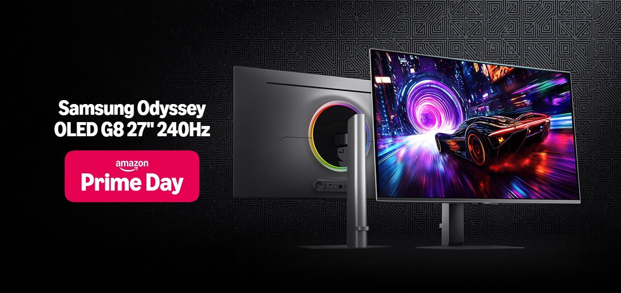 Il monitor OLED di Samsung è la certezza del Prime Day: risparmia 400€