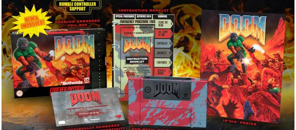 DOOM torna su SNES: annunciata un'edizione da collezionisti