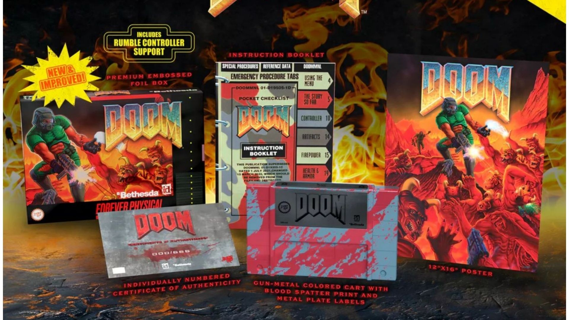 DOOM torna su SNES: annunciata un'edizione da collezionisti