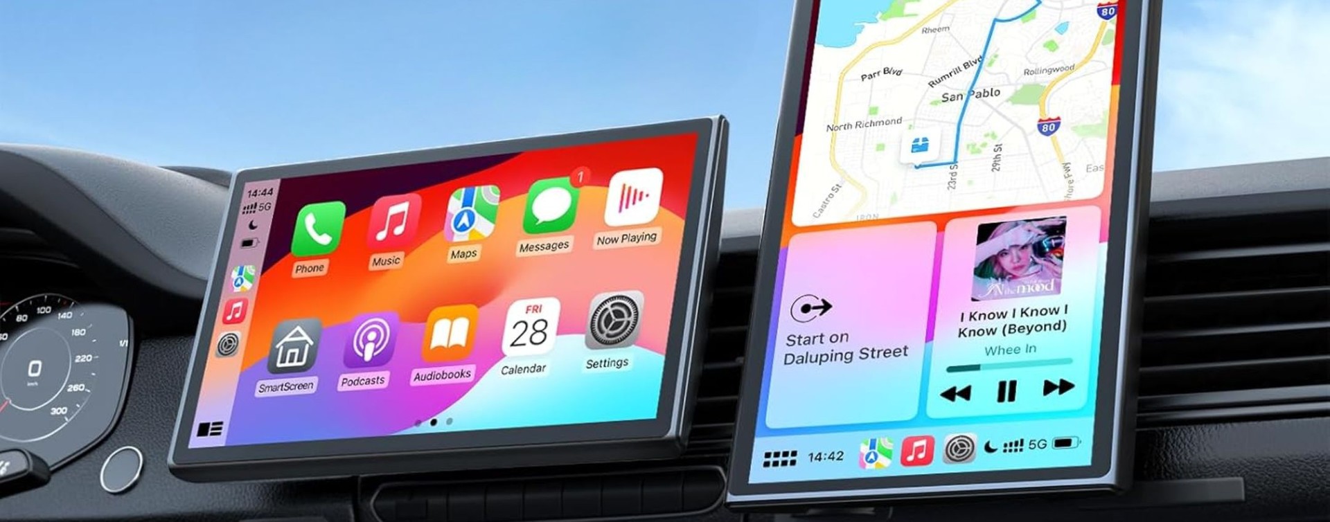 Schermo per auto con CarPlay e Android Auto wireless: attiva il coupon ...