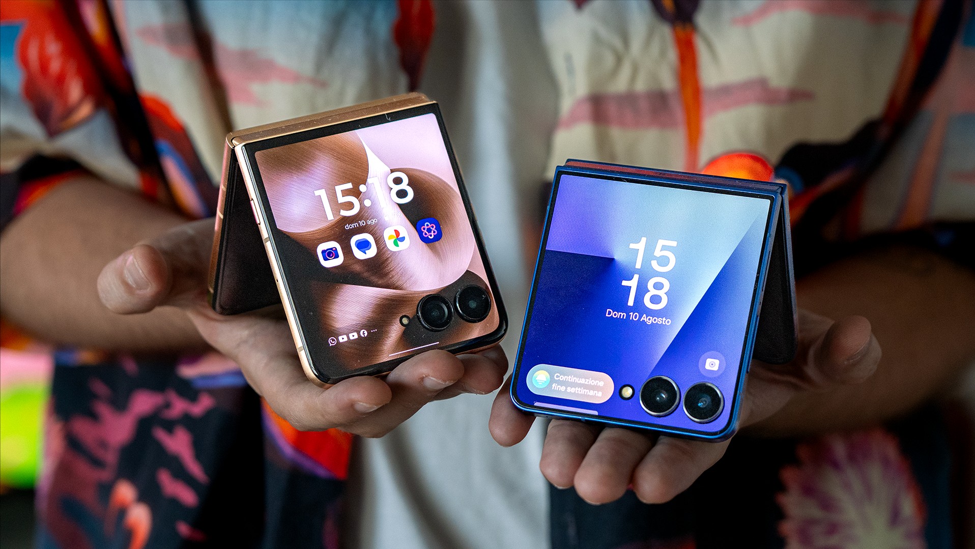 Il miglior flip phone? Confronto tra Motorola Razr 60 Ultra e Samsung ...