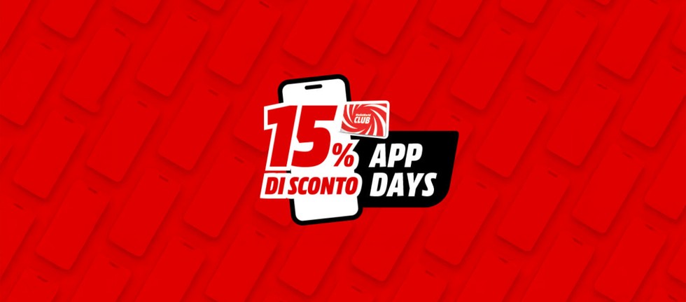 MediaWorld APP Days: sconti fino al 15% e consegna gratuita fino al 15 ...