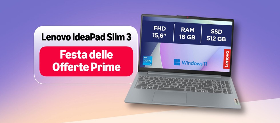 Lenovo IdeaPad Slim 3 con Intel Core i5 e 16GB di RAM: ora il prezzo è ...