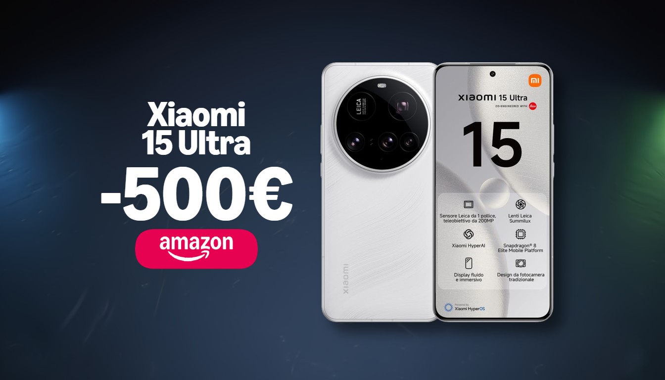 Xiaomi 15 Ultra: il flagship spicca su Amazon con lo sconto di 500€
