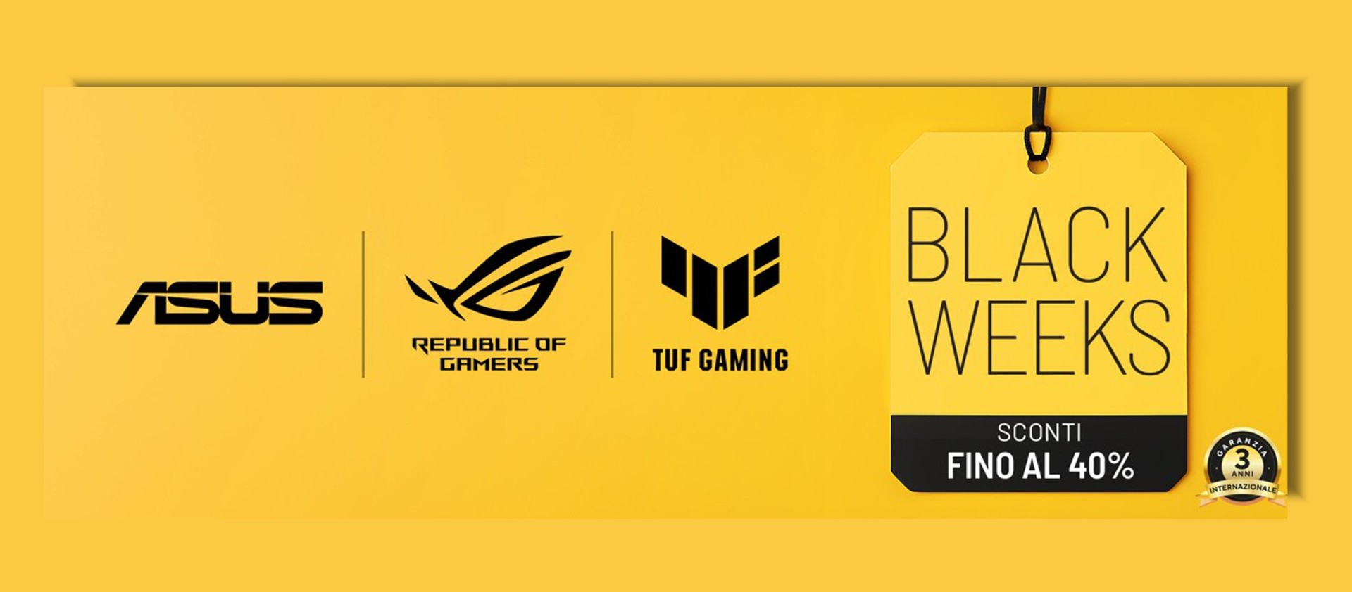 ASUS Black Weeks 2025: sconti fino al 40% su notebook gaming, ultrabook ...
