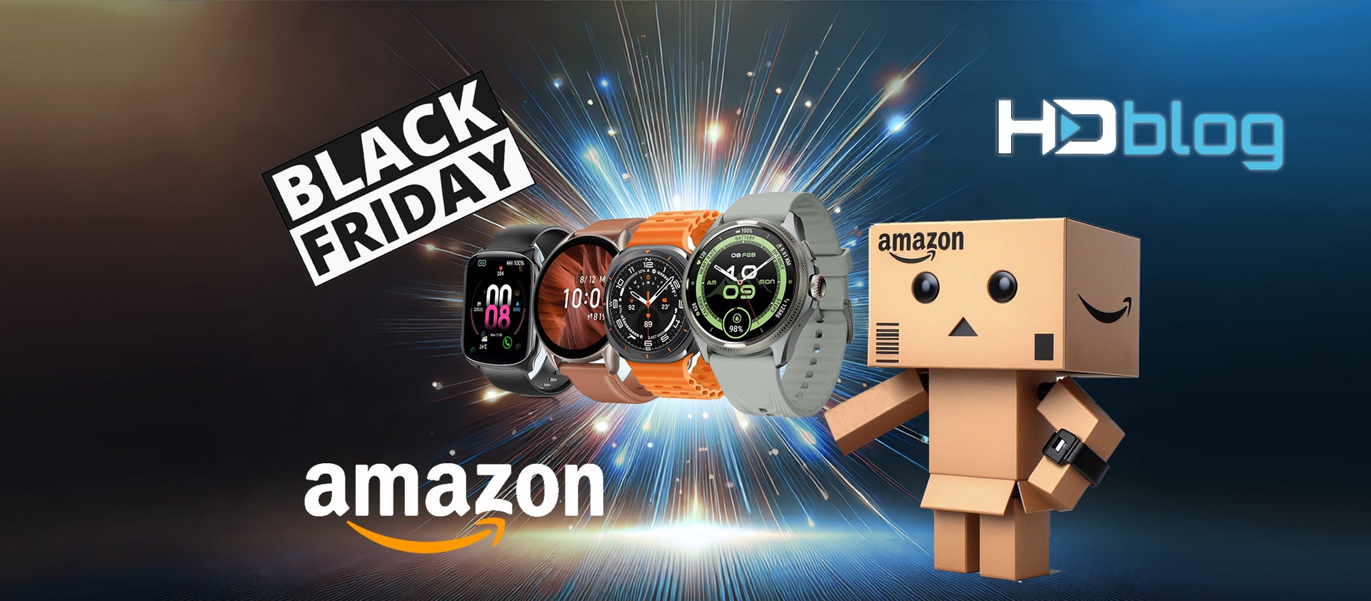 Black Friday Amazon 2025: i migliori smartwatch tra 100 e 200 euro