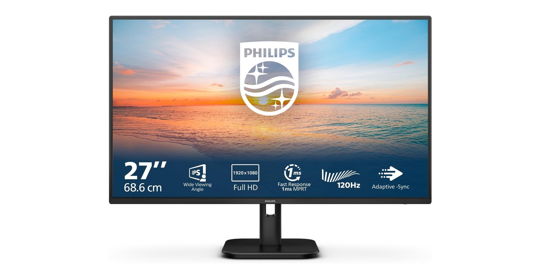 Monitor Philips da 27'' e 100 Hz: a 84€ su Amazon è un best buy