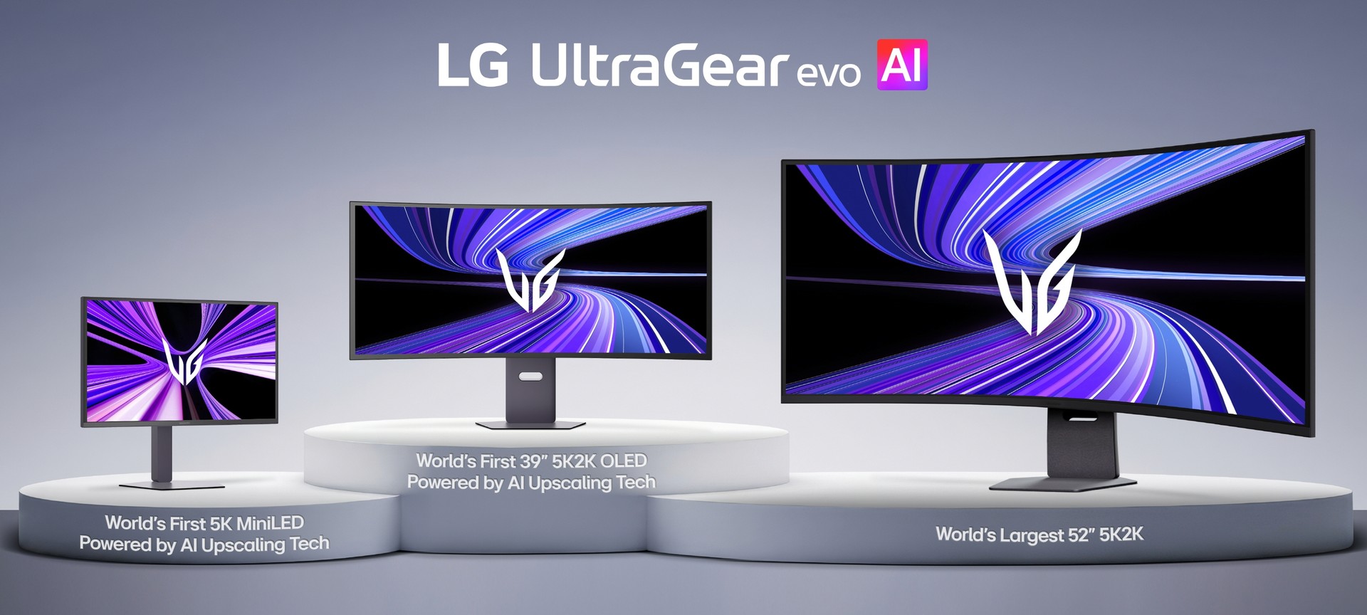 Al CES 2026 LG rinnova la gamma UltraGear evo con tre monitor gaming 5K
