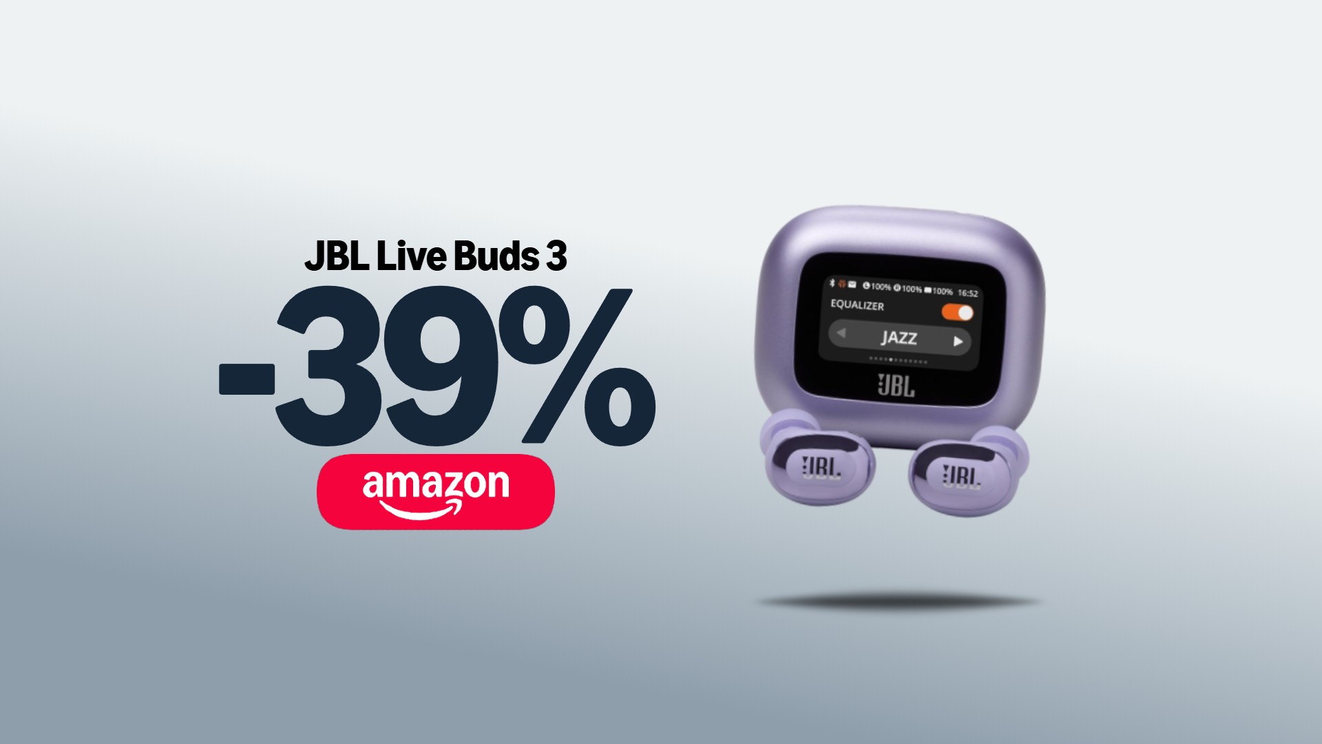 La rivoluzione del case con display: gli auricolari JBL crollano del 39 ...