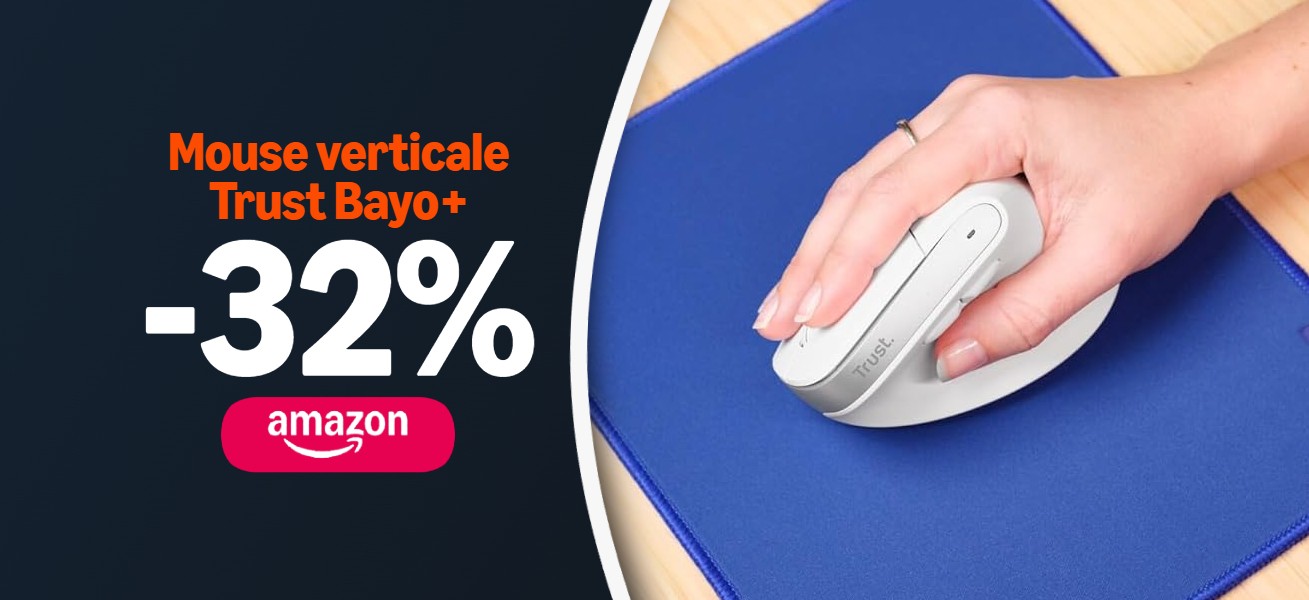 Presa naturale e massimo comfort: il mouse verticale di Trust è ...