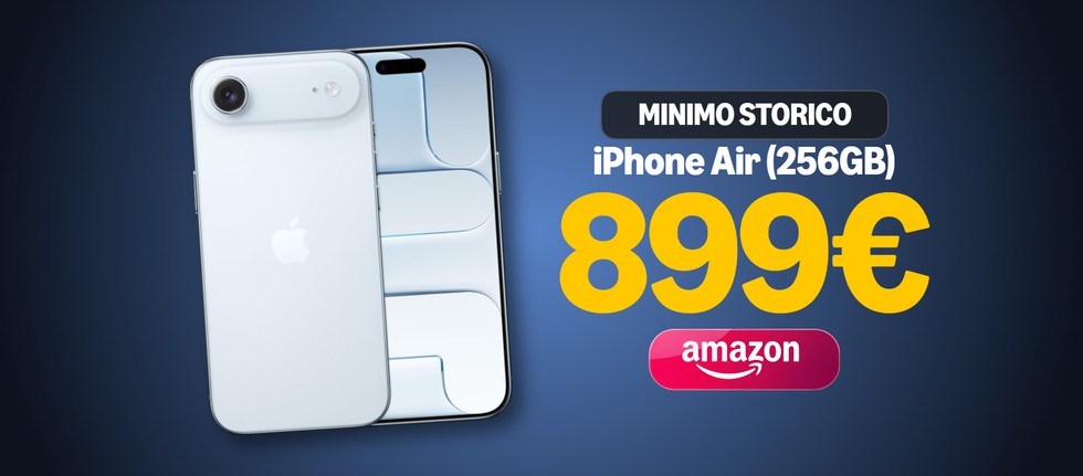 Febbraio inizia col botto: iPhone Air scontato di 340€ su Amazon, nuovo ...