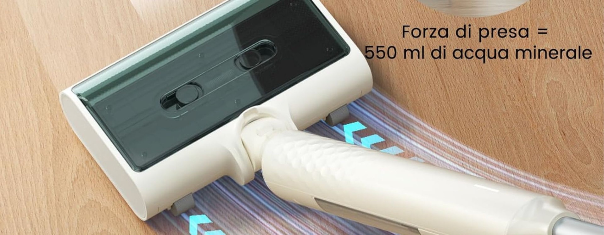 Sconto 70% per il lavapavimenti senza fili di Lefant: 89,99€ su Amazon