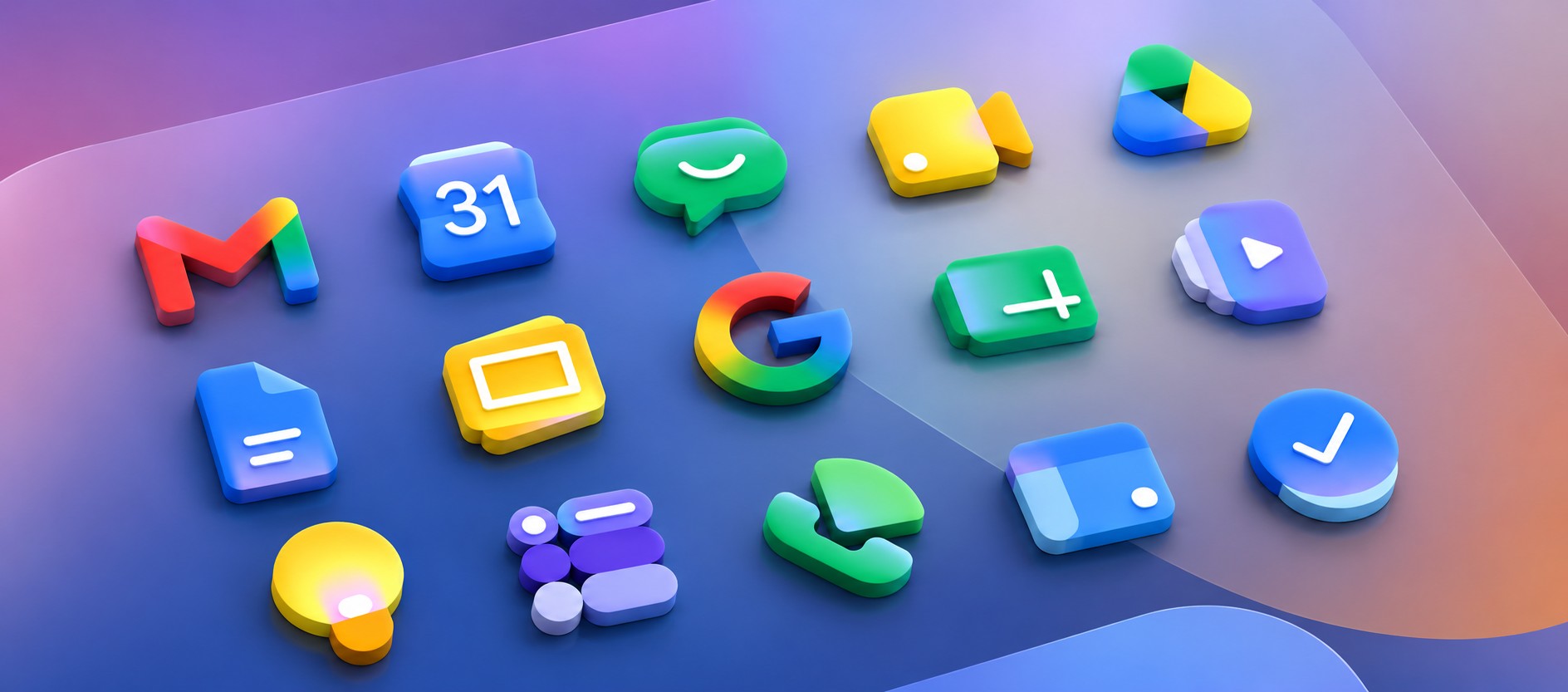 Google ridisegna le icone di Gmail, Drive, Meet e altre app Workspace ...