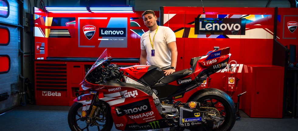 Al Mugello con Lenovo e Ducati per scoprire i segreti tech della MotoGP