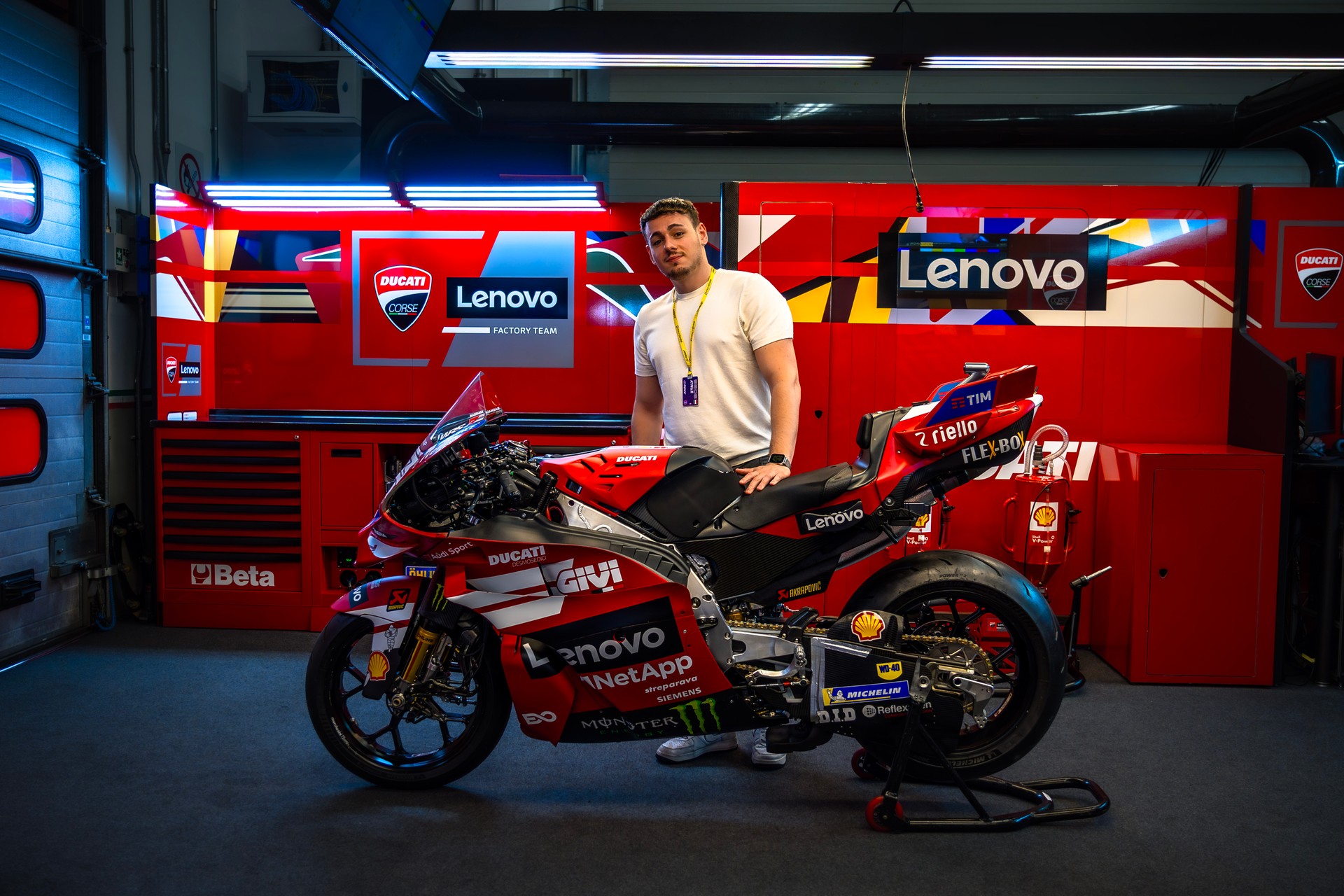 Al Mugello con Lenovo e Ducati per scoprire i segreti tech della MotoGP