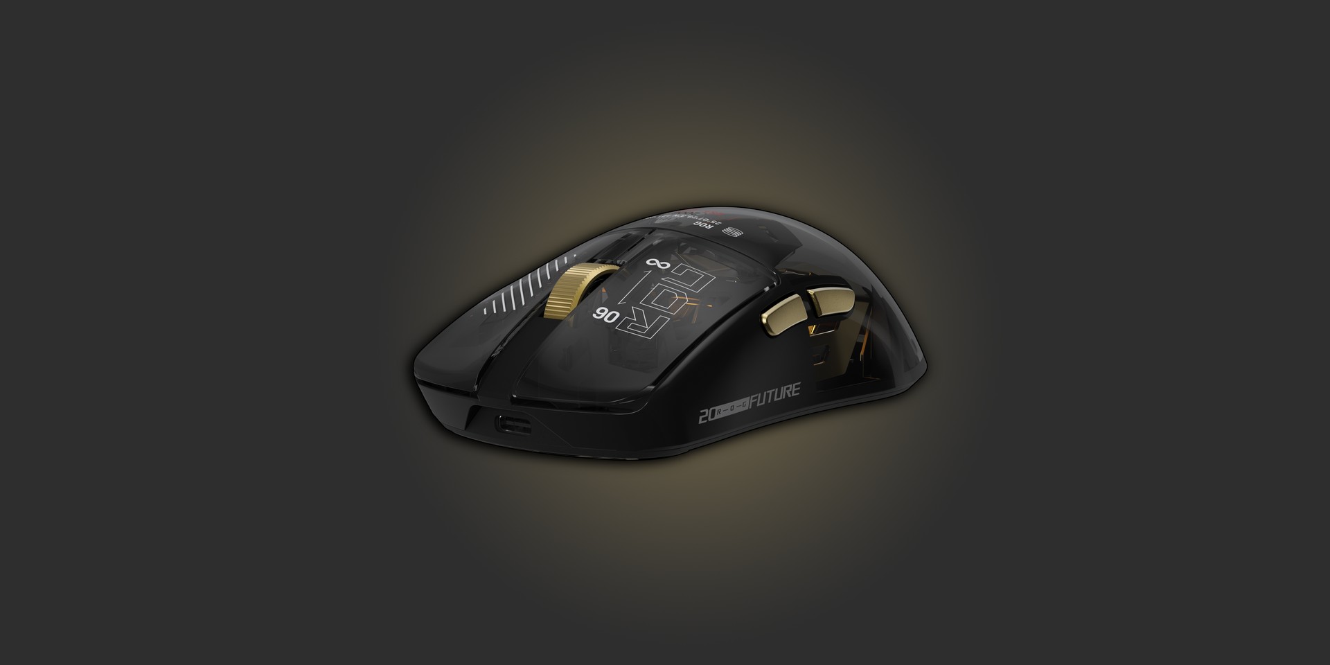 ASUS celebra i 20 anni di ROG con un mouse gaming placcato oro 24K
