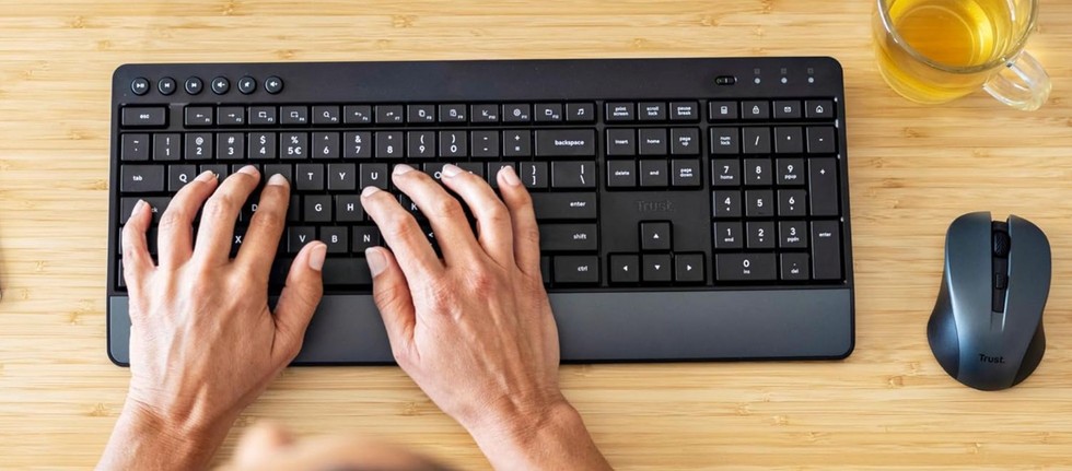 Il kit wireless Trust Trezo in sconto: tastiera e mouse ultra-silenziosi