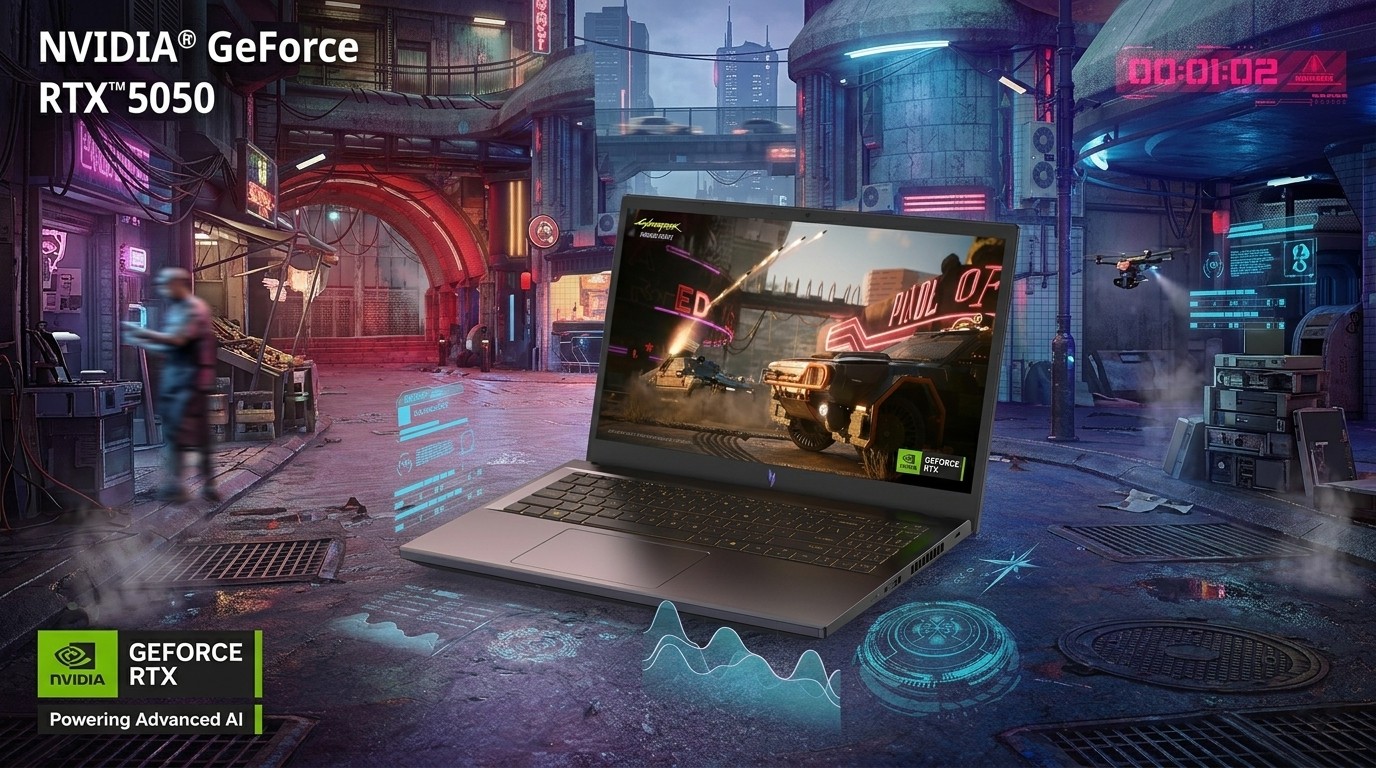 Acer Nitro V 15: il modello con RTX 5050 e Core i5 è in promo a meno 950€