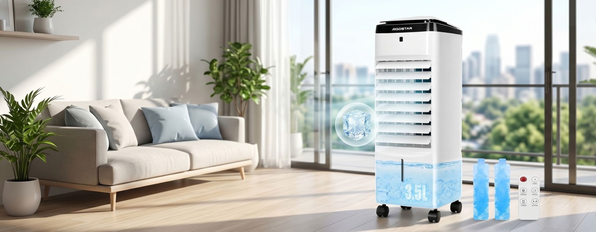 Raffrescatore Aigostar a basso consumo a prezzo speciale su Amazon (77€)