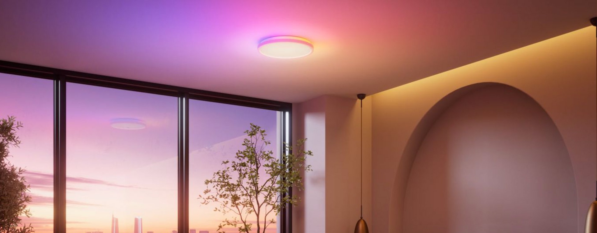 Nanoleaf lancia una plafoniera smart RGB con supporto a Matter senza hub