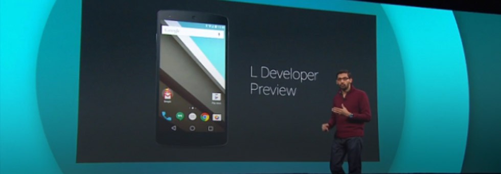 Google presenta Android L Developer Preview. UI ridisegnata