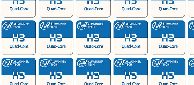 Allwinner H3 Quad Core: riproduzione 4K H.265 a basso costo