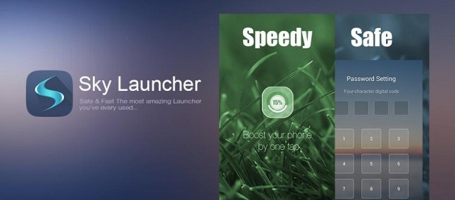 Sky Launcher è un nuovo launcher semplice e minimale
