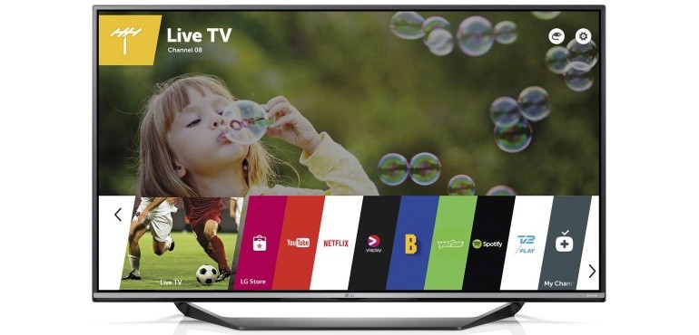 Tutte le specifiche degli Smart TV LCD Ultra HD LG UF770V