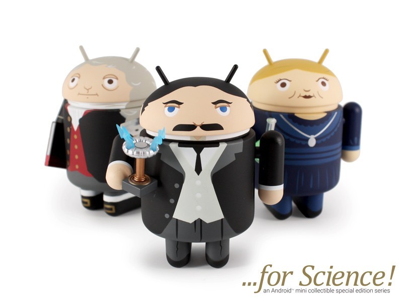 Isaac Newton, Marie Curie e Nikola Tesla sono i nuovi Mini Android da ...