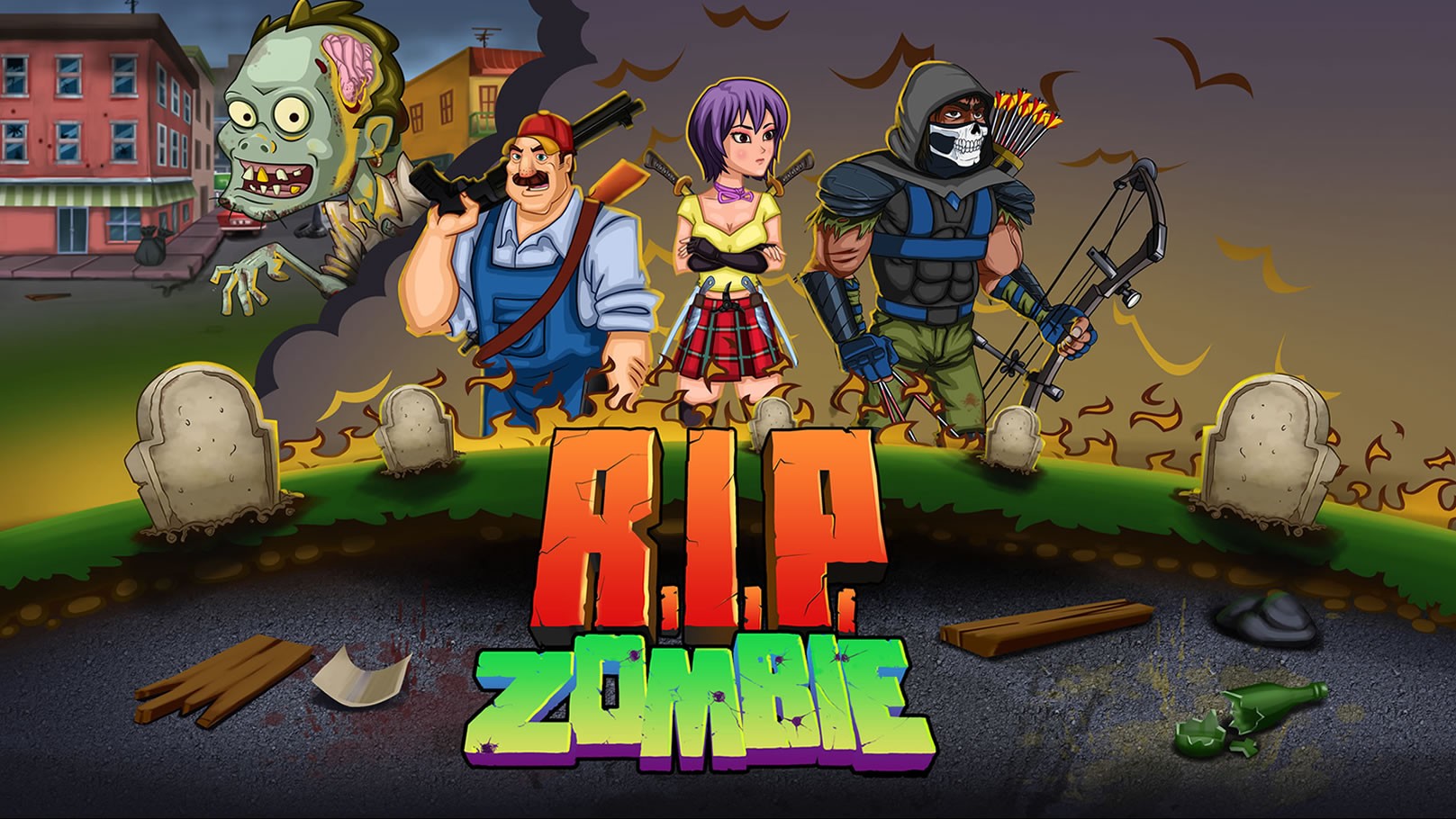 R.I.P. Zombie, i nostri non-morti preferiti in un puzzle stile ...