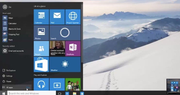 Windows 10 build 10125: disponibili le ISO (leaked)