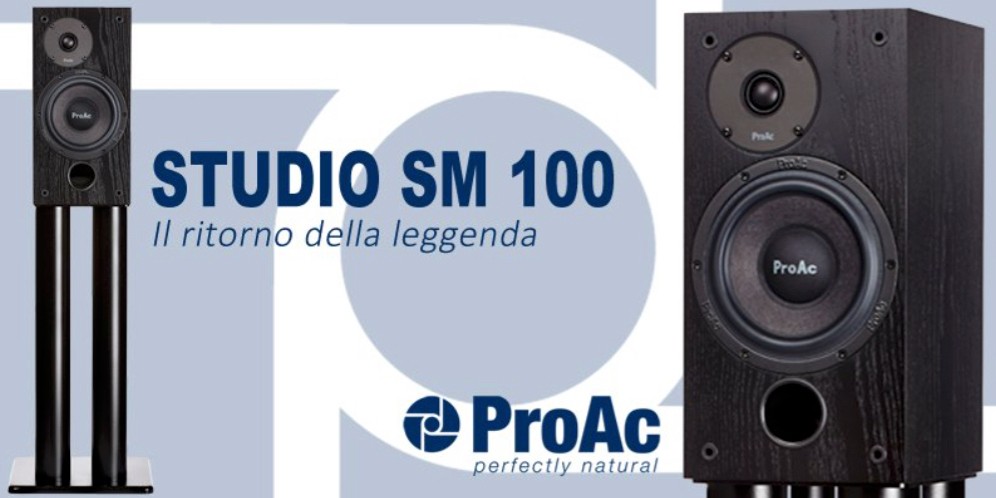 ProAc presenta i diffusori monitor Studio SM 100