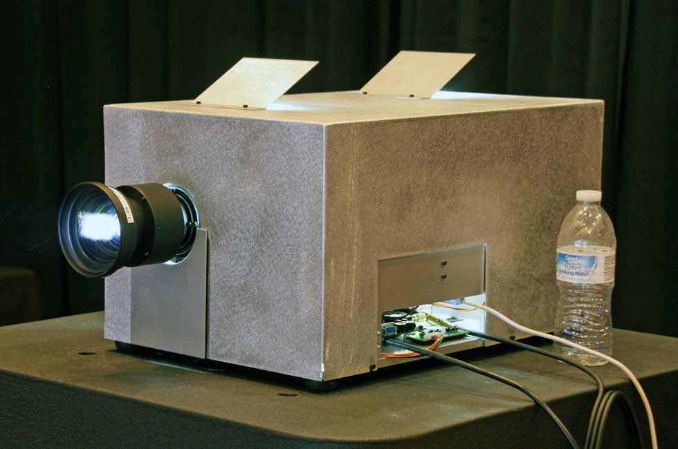 Texas Instruments mostra il prototipo di un proiettore DLP "4K"