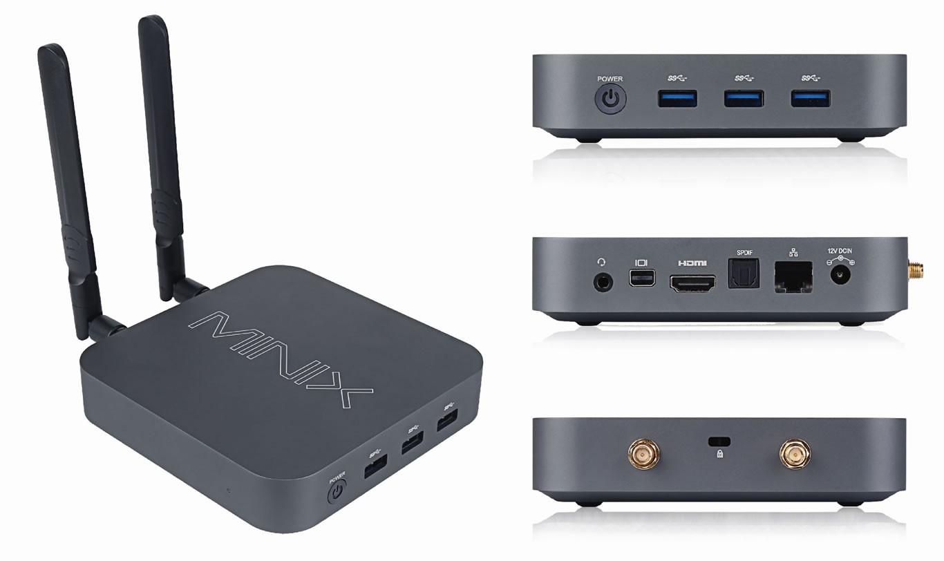 Minix NGC-1 è pronto. Il Mini PC fanless supporta Windows 10 e Ubuntu Linux