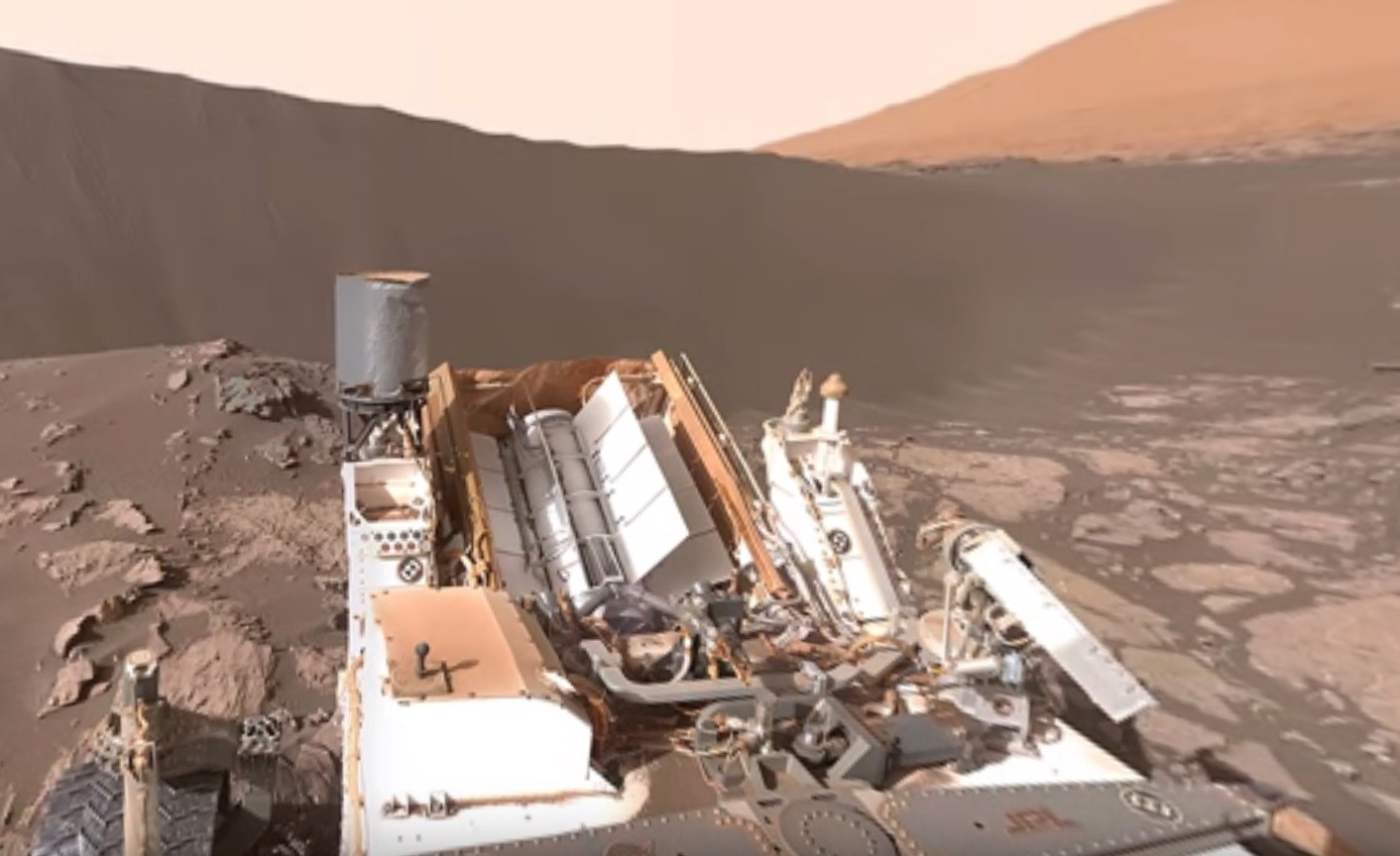 Marte a 360 gradi grazie all'ultima immagine della NASA