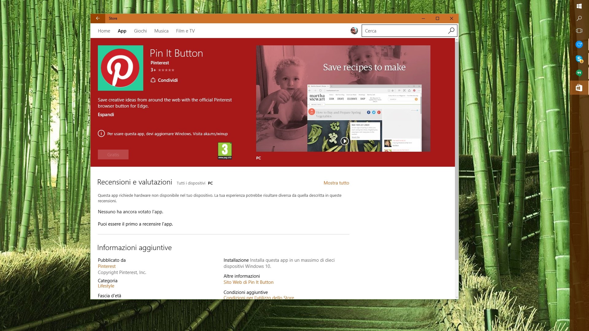 Pinterest, l'estensione per Edge arriva sul Windows Store