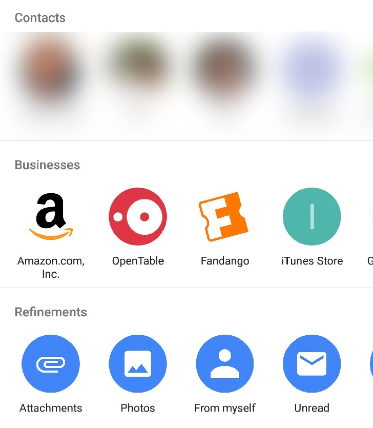 Google, in test una nuova UI per la barra di ricerca di Inbox
