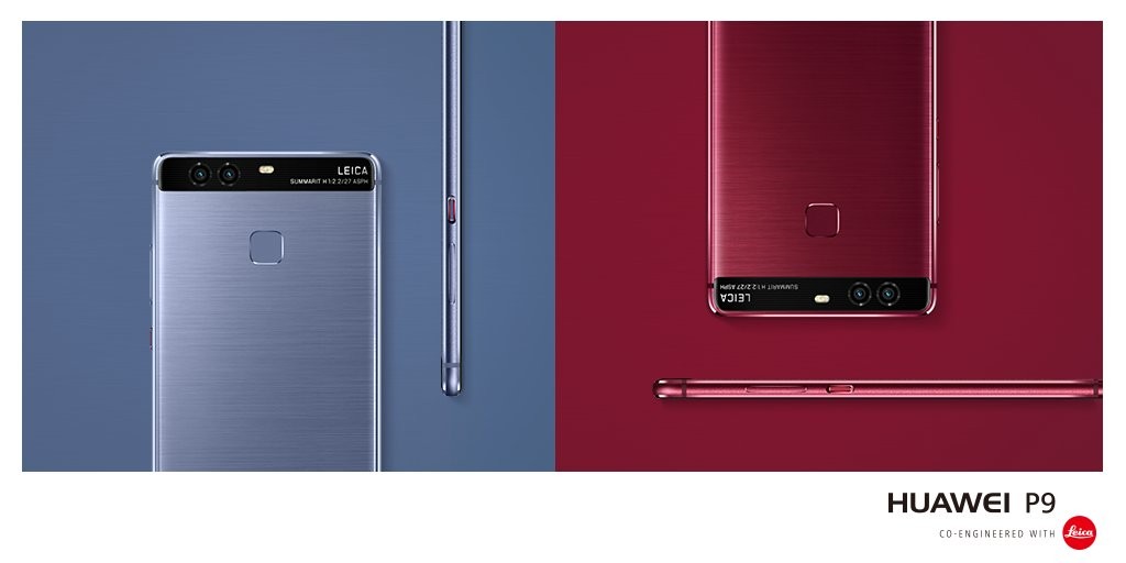 IFA 2016 | Huawei P9 presentato nelle nuove colorazioni Blue e Red