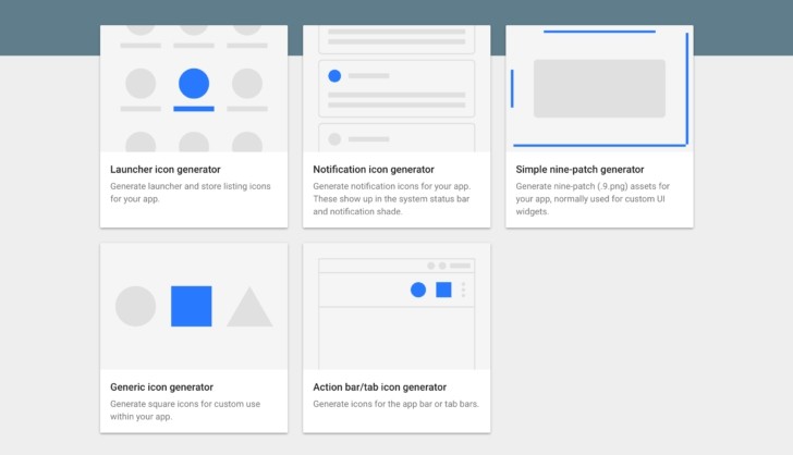 Android Asset Studio si aggiorna con una nuova grafica