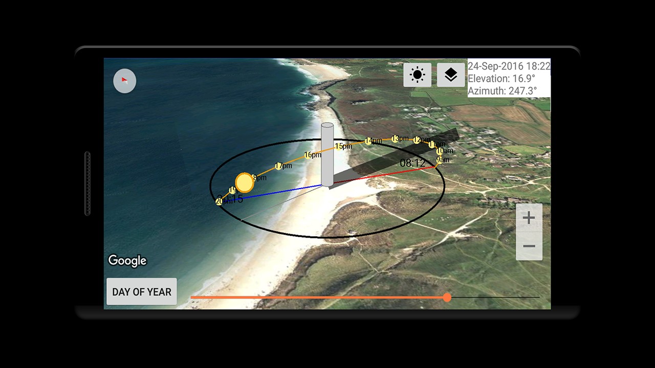 Sun Locator, l'app per catturare foto con la corretta condizione di luce