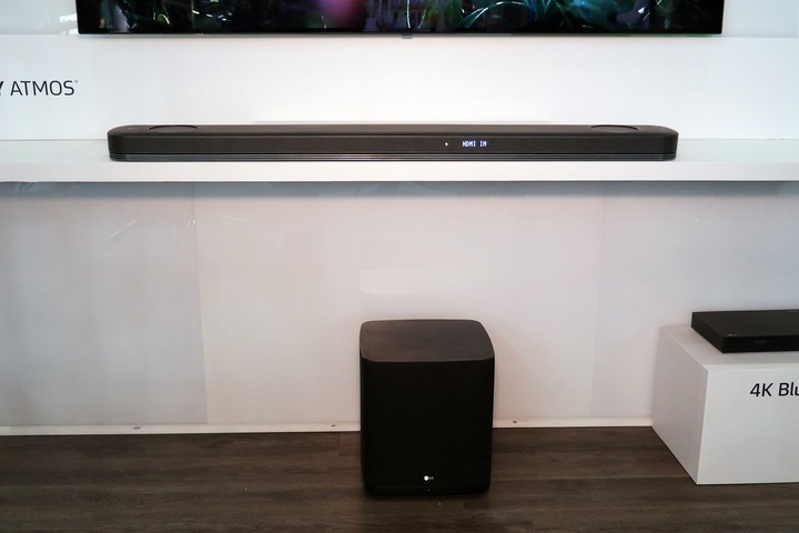 LG mostra in video la soundbar SJ9 con Dolby Atmos