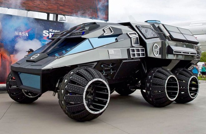 Un po' Batmobile, un po' Mass Effect: ecco il concept del rover NASA