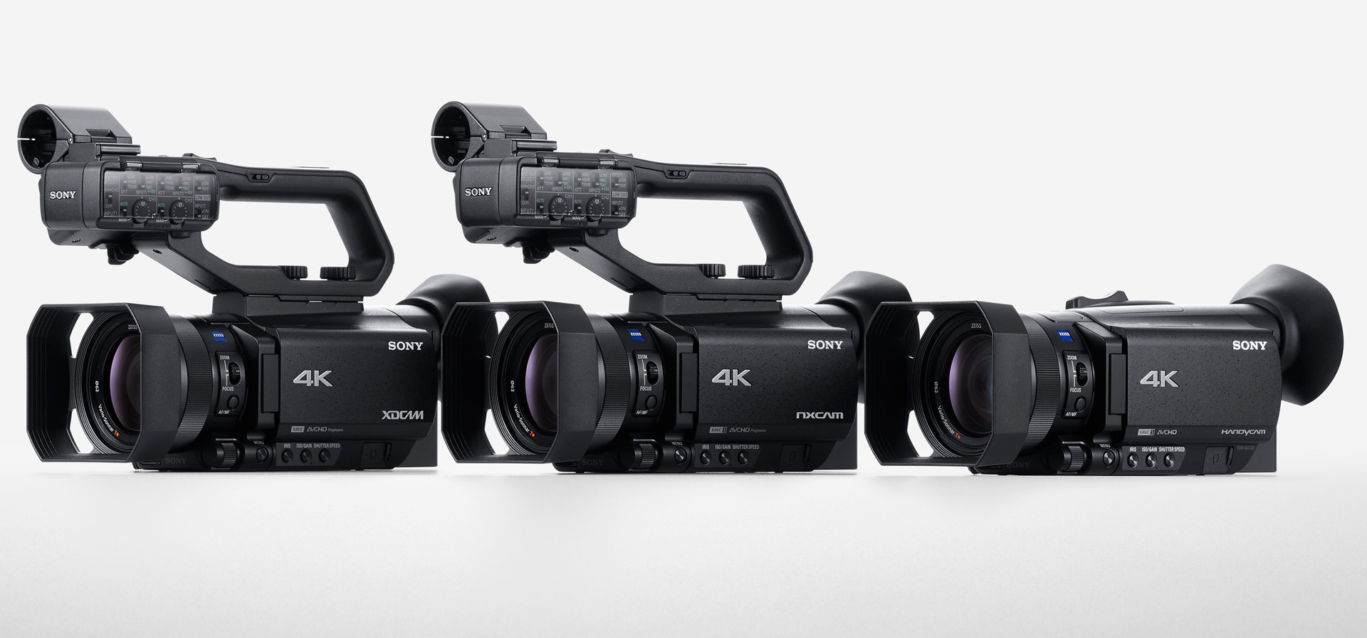 Sony annuncia tre videocamere Ultra HD con HDR e AF a 273 punti