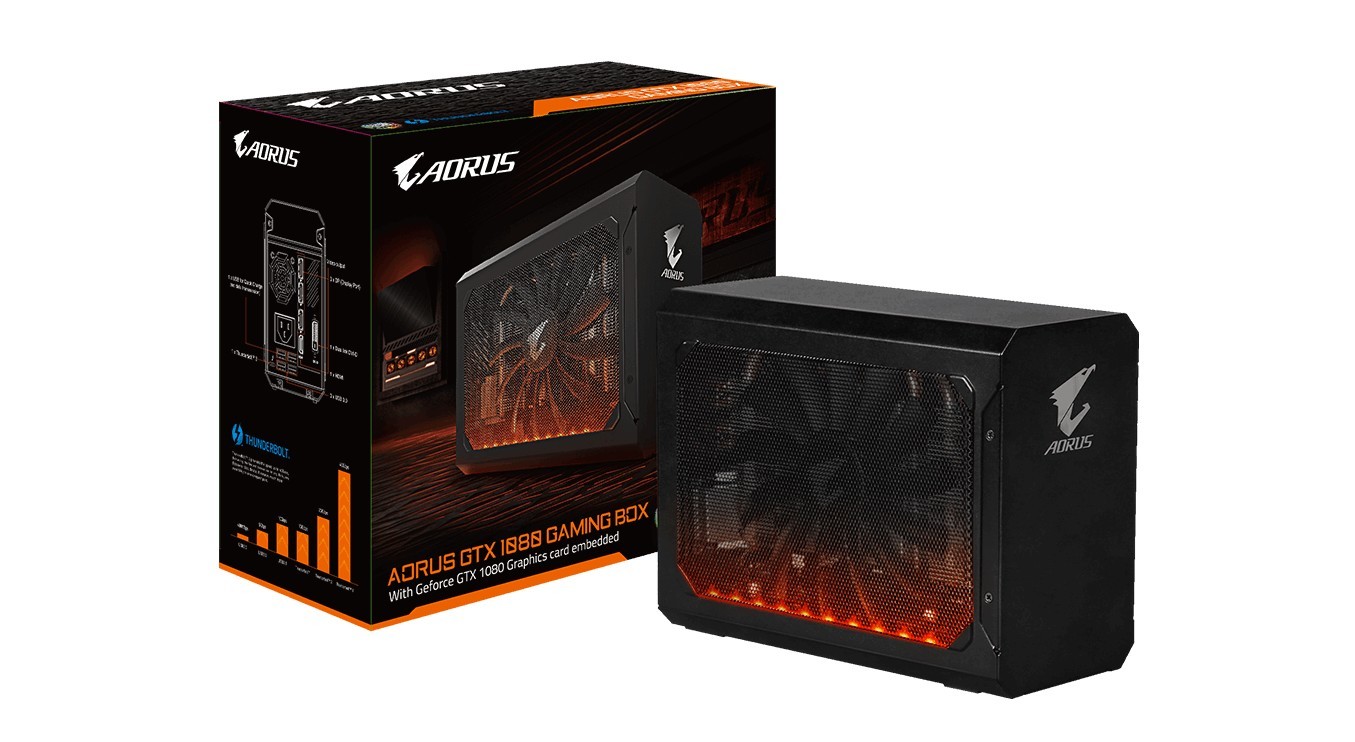 Gigabyte AORUS GTX 1080 Gaming Box: grafica al top anche per gli ultrabook