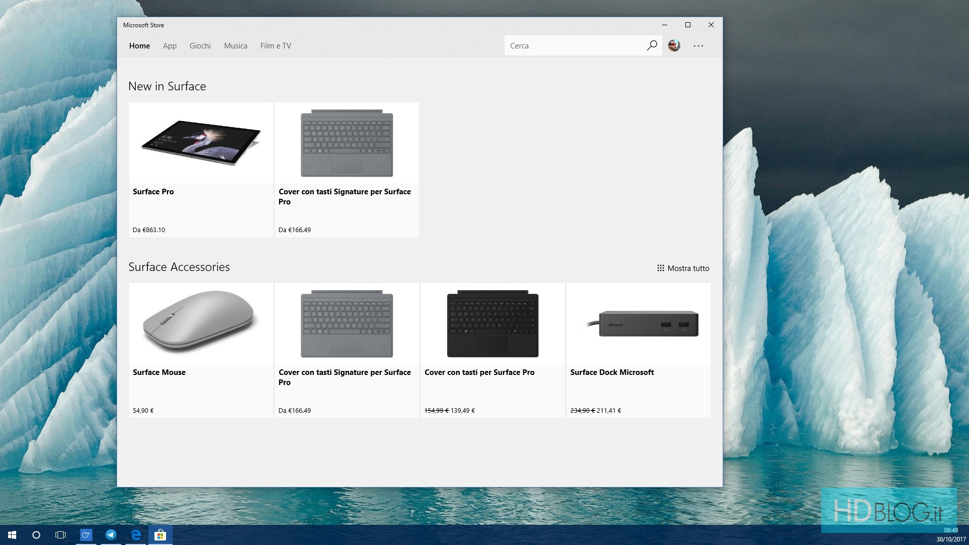L'app Microsoft Store è pronta a vendere anche hardware Surface