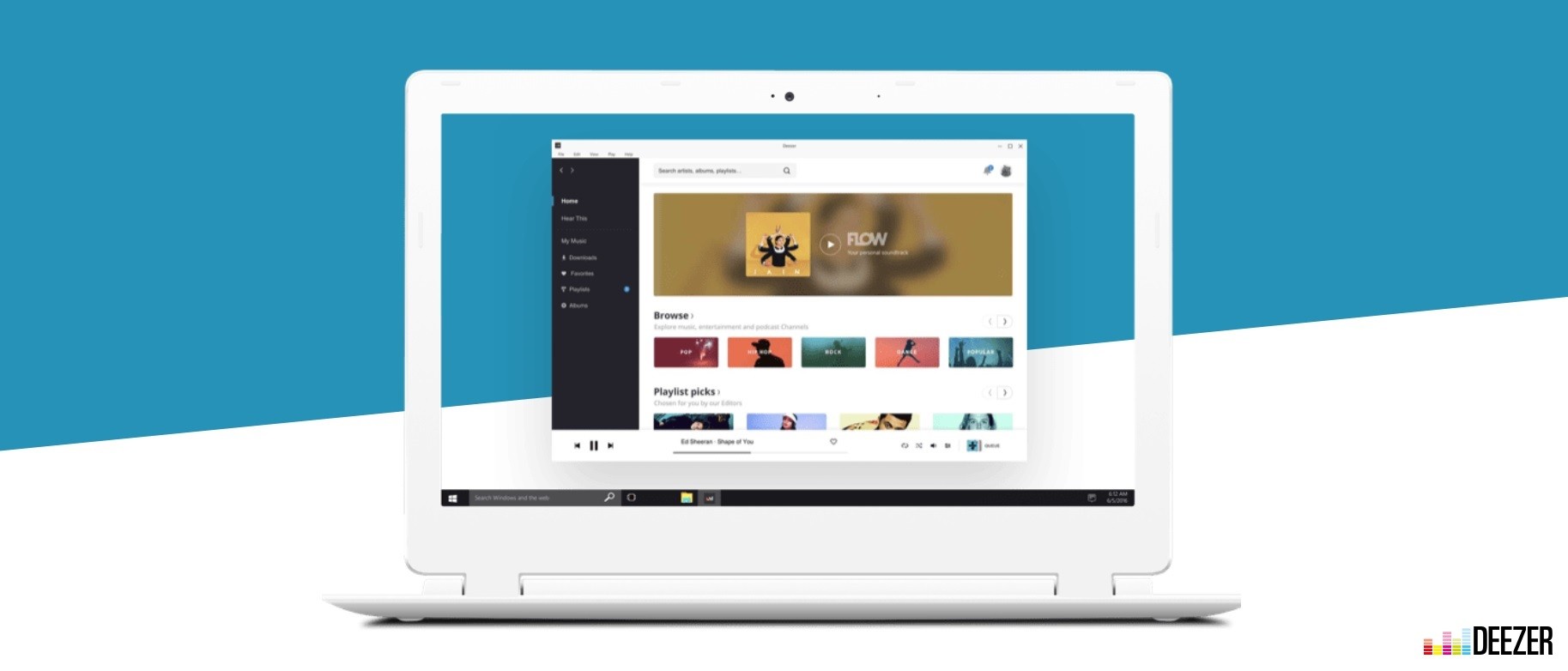 Deezer lancia la sua app desktop con audio in alta definizione