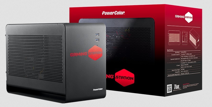PowerColor annuncia Gaming Station: dock esterna per GPU con Thunderbolt 3