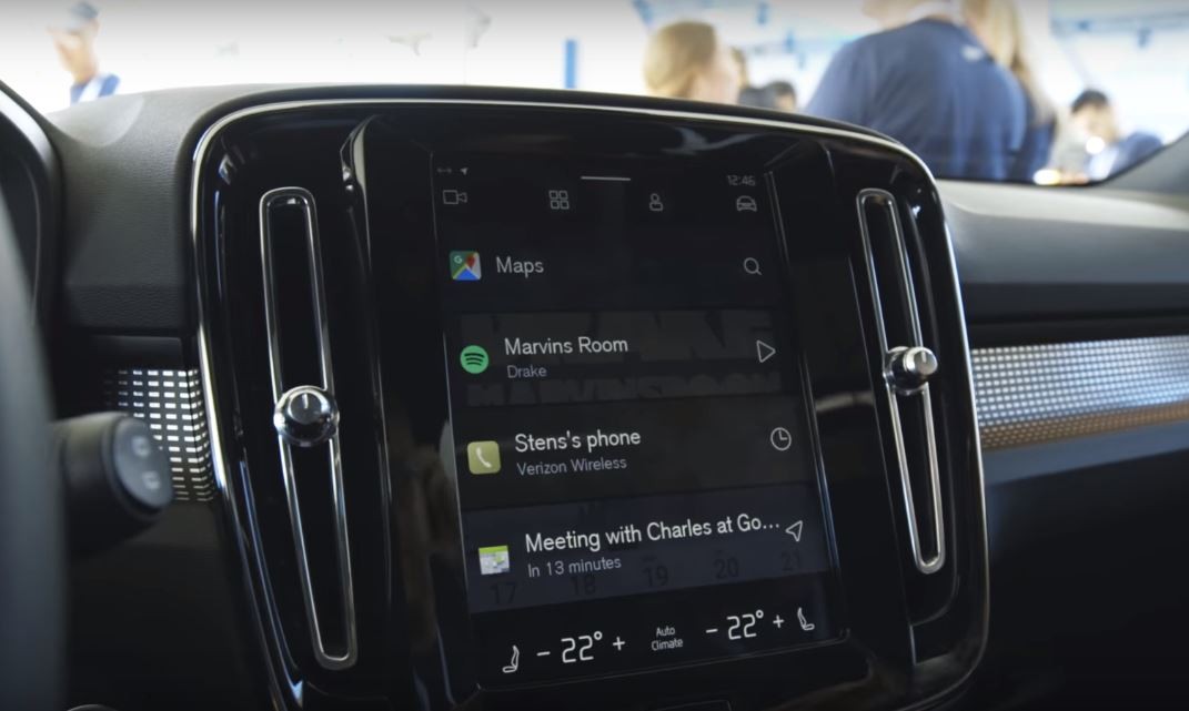 Android Auto nativo su infotainment Volvo: ecco come funziona